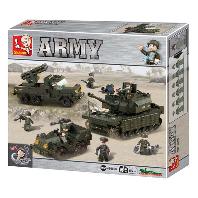 Military Vehicle Set M38-B6800 - Sluban