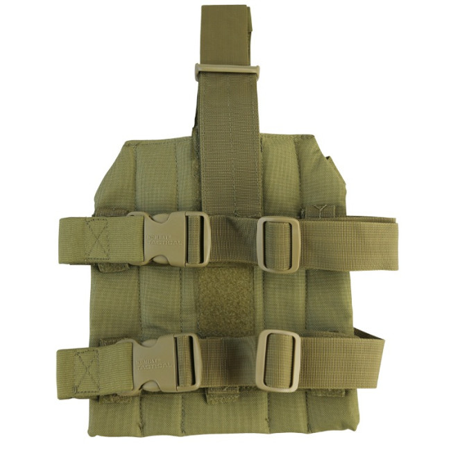 Piastra cosciale MOLLE Drop - Coyote - Kombat Tactical