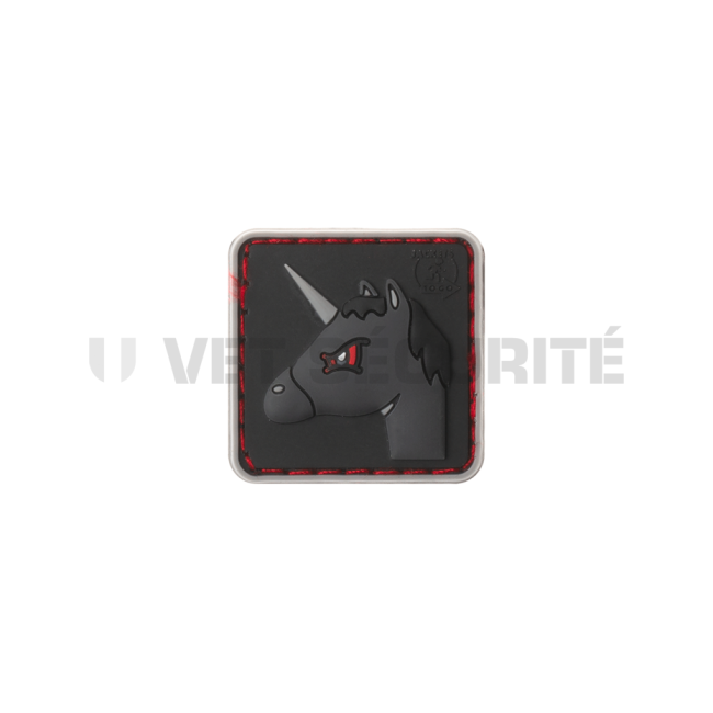 Parche PVC 3D Unicornio Enfadado - JTG - vetsecurite.com