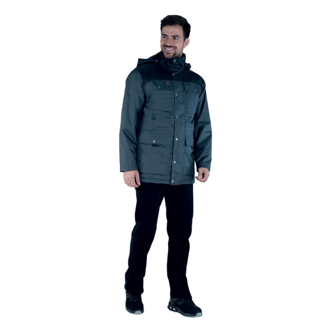 PARKA CHUCK CINZA / PRETO - Lafont - vetsecurite.com