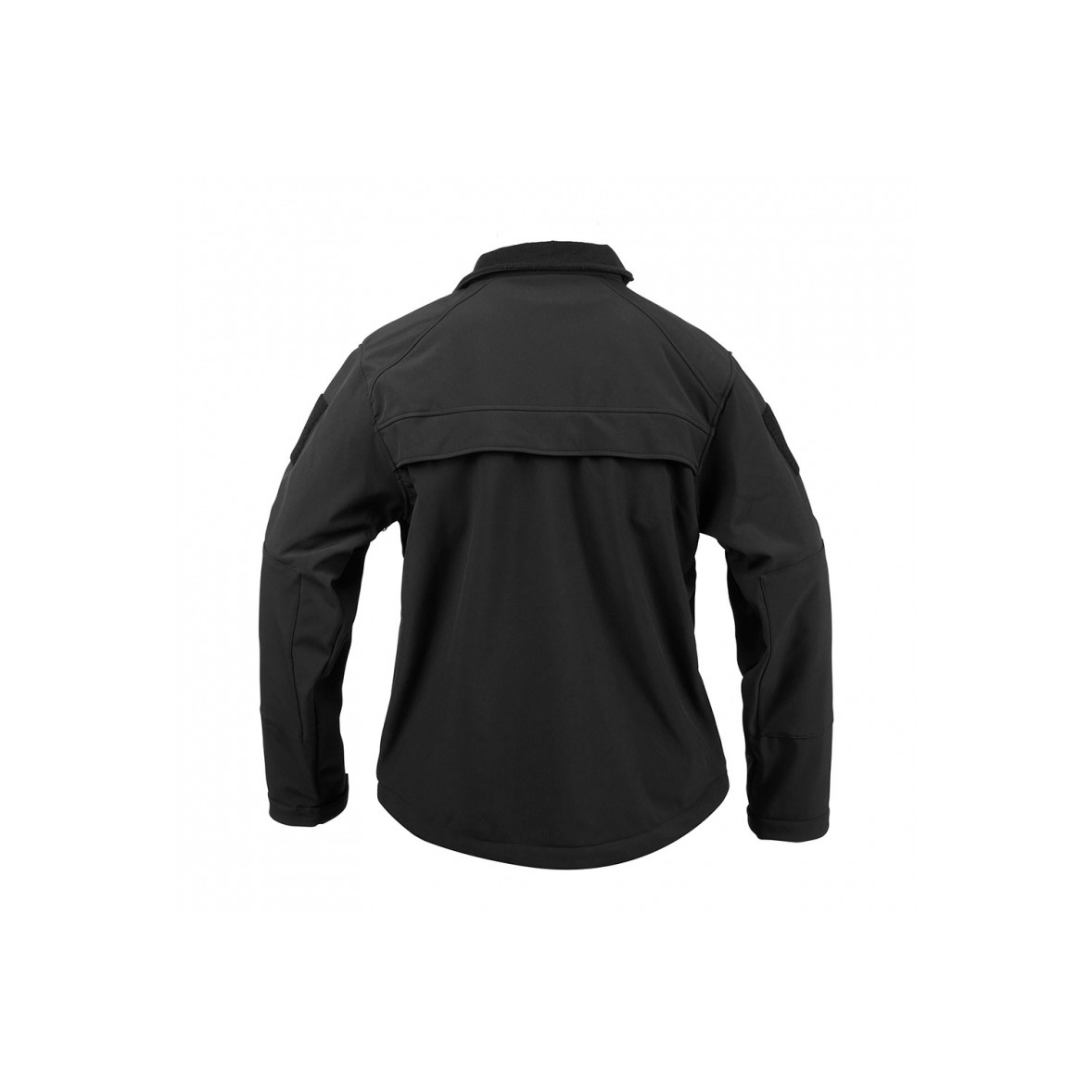 Black waterproof and breathable Softshell Ares