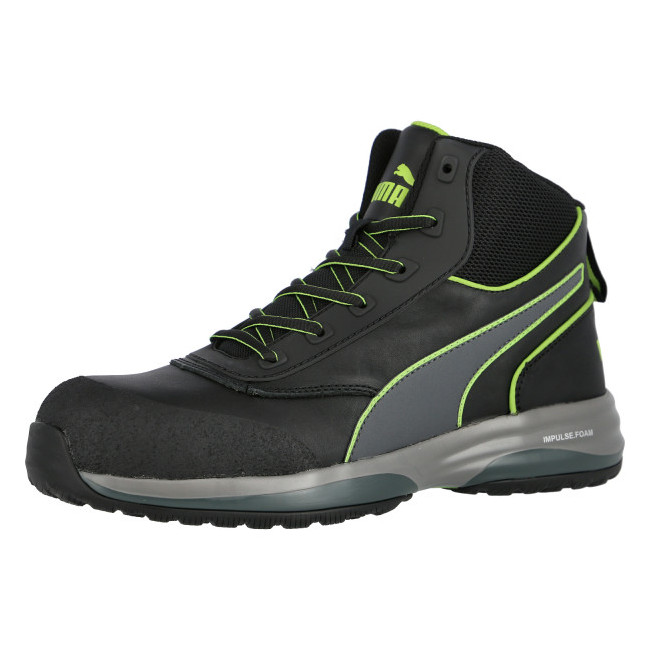RAPID GREEN MID S3 ESD HRO SRC Safety Shoes - PUMA