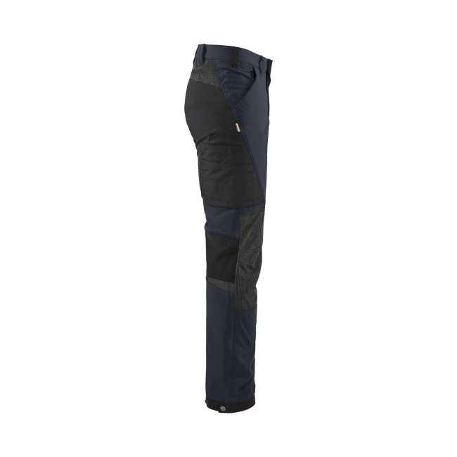Maintenance Pants Stretch 4D Dark Navy/Black - Blaklader
