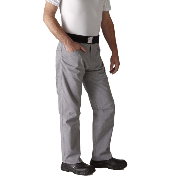 ARENAL UNISEX TROUSERS HEATHER GRAY - ROBUR