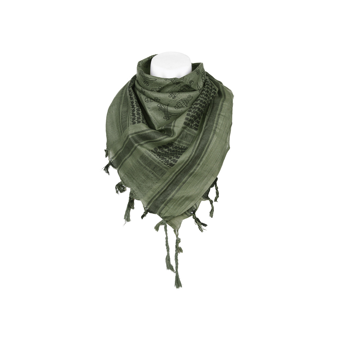 Green Grenade and Sword Shemagh - 101 INC