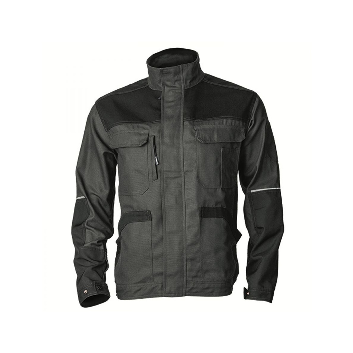 Gray SMART Canvas Jacket from the Coverguard brand