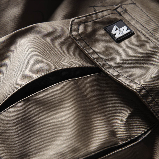 BEIGE JACQUOT WORK SHORTS - Nine Worths by North Ways