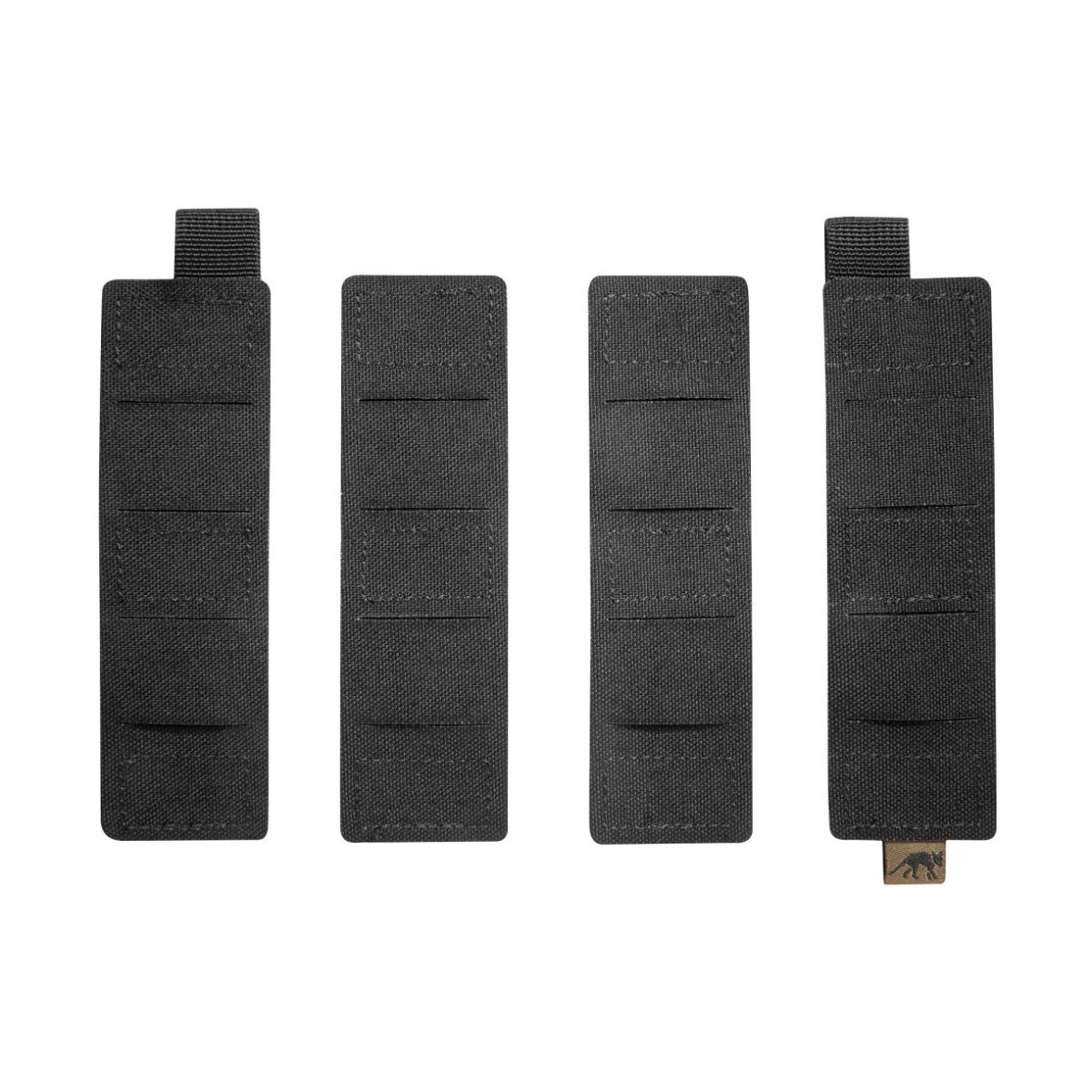 Set of 4 Black MOLLE/Velcro Adapters - Tasmanian Tiger