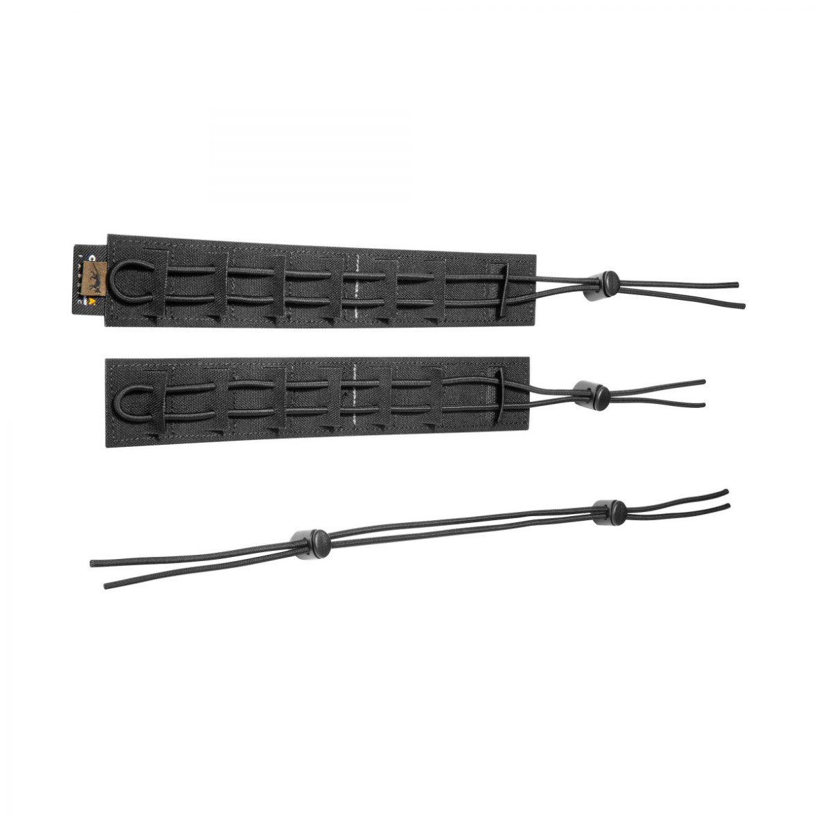 Cinta de Velcro con cordón elástico Negro - Tasmanian Tiger