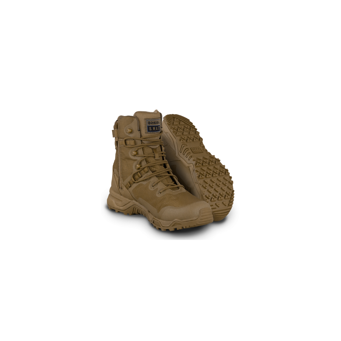 Botas Alpha Fury 8" Side-Zip Coyote - Original Swat