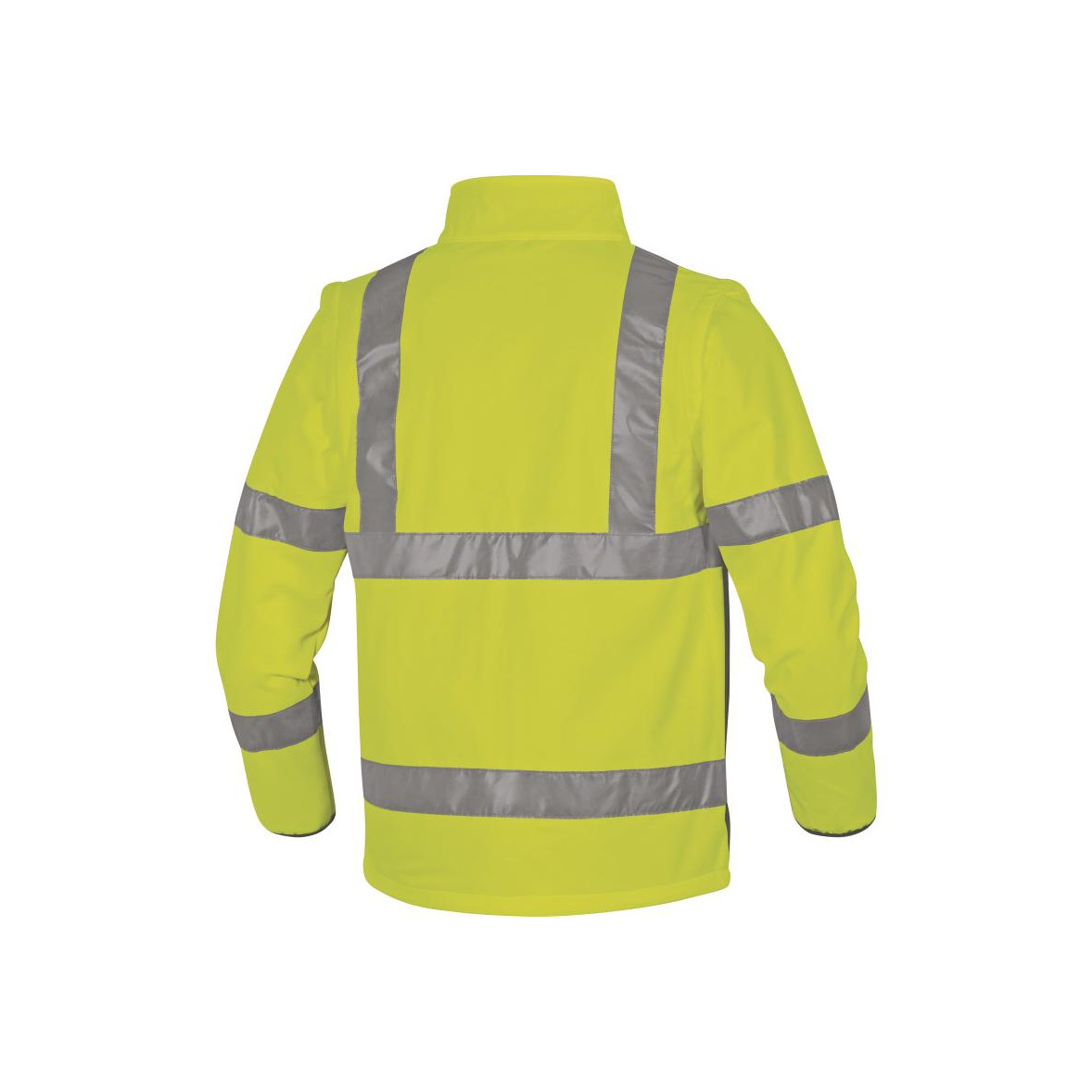 High Visibility Yellow Softshell Jacket - Delta Plus