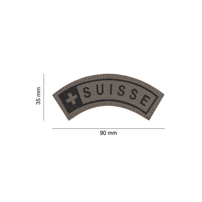 Swiss Small Tab Patch - Clawgear