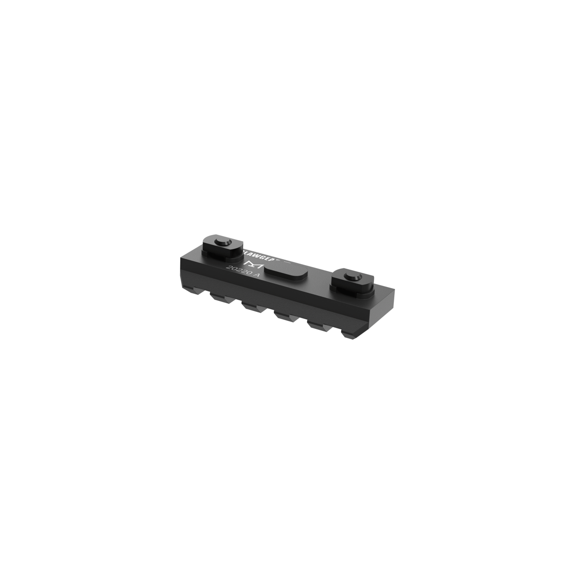 M-Lok 5 Slot Rail Black - Clawgear