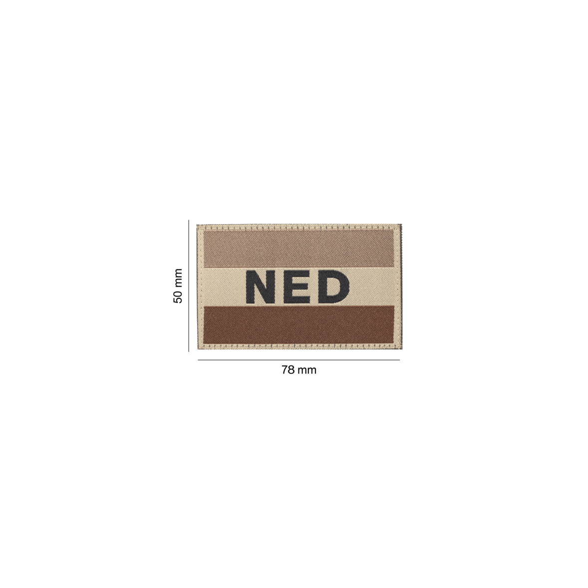 Netherlands Flag Patch Desert - Clawgear