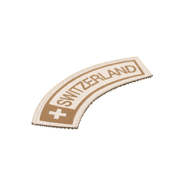 Switzerland Small Tab Patch Desert - Clawgear