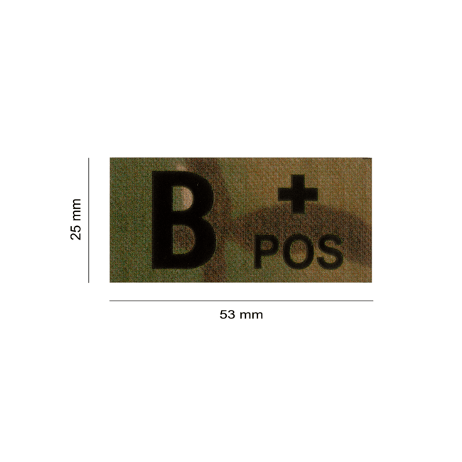 B Pos IR Patch Multicam - Clawgear