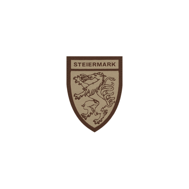 Steiermark Shield Patch Desert - Clawgear