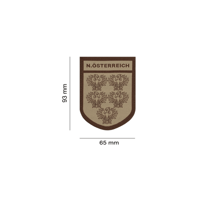 NiederÃ¶sterreich Shield Patch Desert - Clawgear