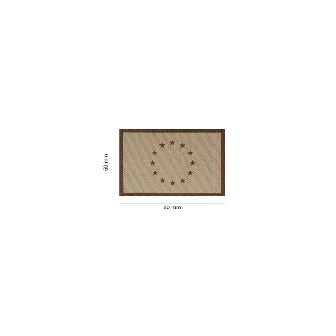 EU Flag Patch Desert - Clawgear