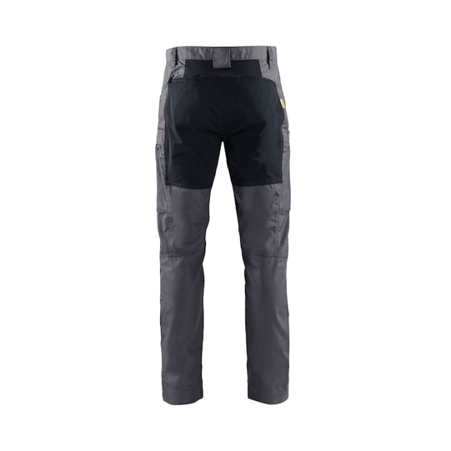 Medium Gray/Black stretch maintenance pants - Blaklader