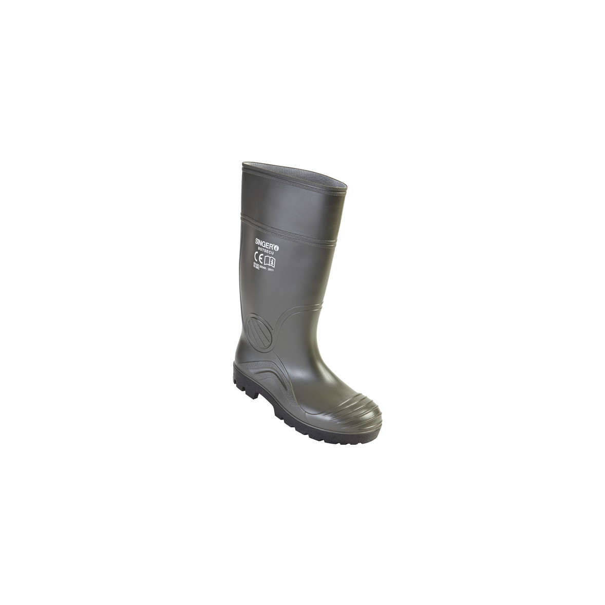 Botas de seguridad PVC S5 verde - Singer Safety