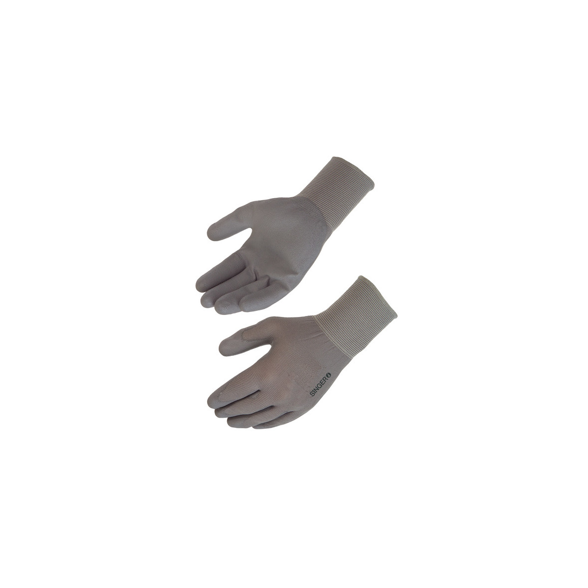 Polyamide gloves with gray polyurethane coating - Singer Safety