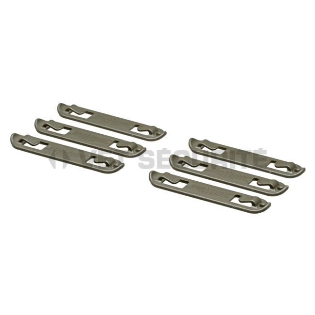 3-inch Speed Clips 6 pieces green - Blackhawk