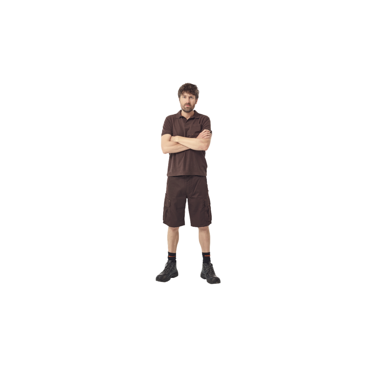 TYRUS Brown Work Shorts - Herock - VETSECURITE.COM