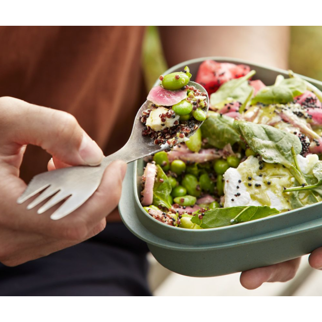 Kit de cubiertos Spork + pajita de titanio - Light My Fire