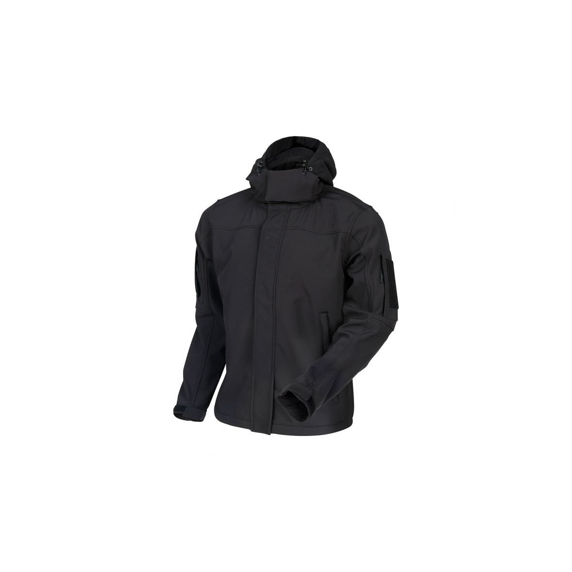 Casaco softshell Baroud Preto - Ares - Vetsecurite.com