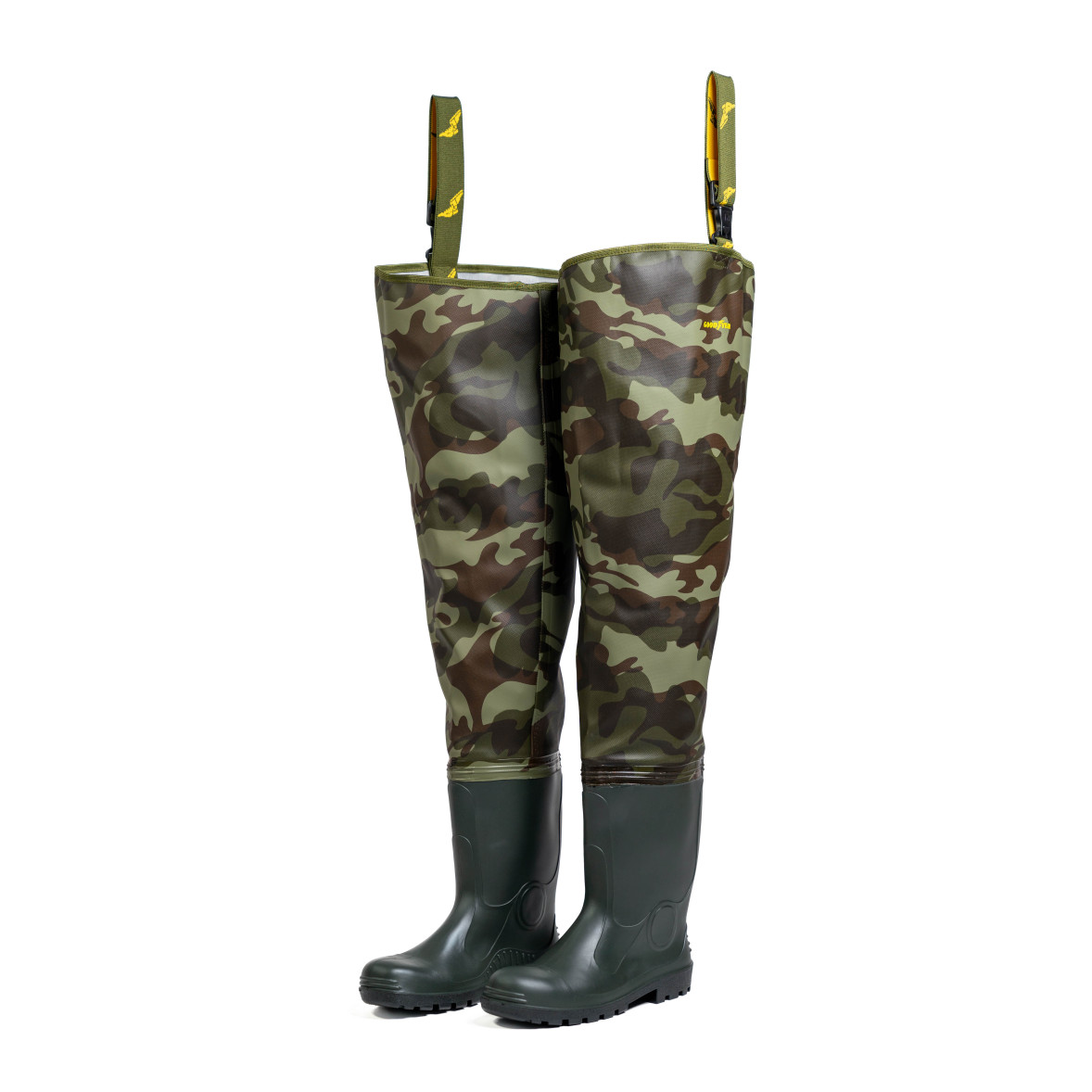 Camouflage PVC Waders - GoodYear - VETSECURITE