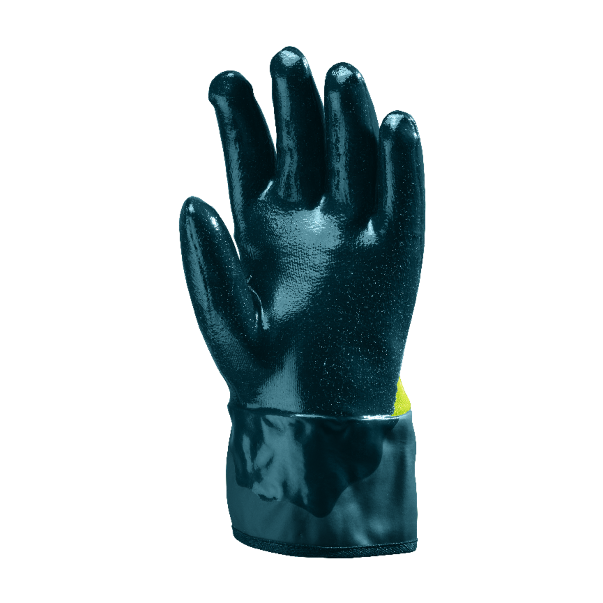 Gants paume Kevlar, dble enduct nitrile bleu - COVERGUARD