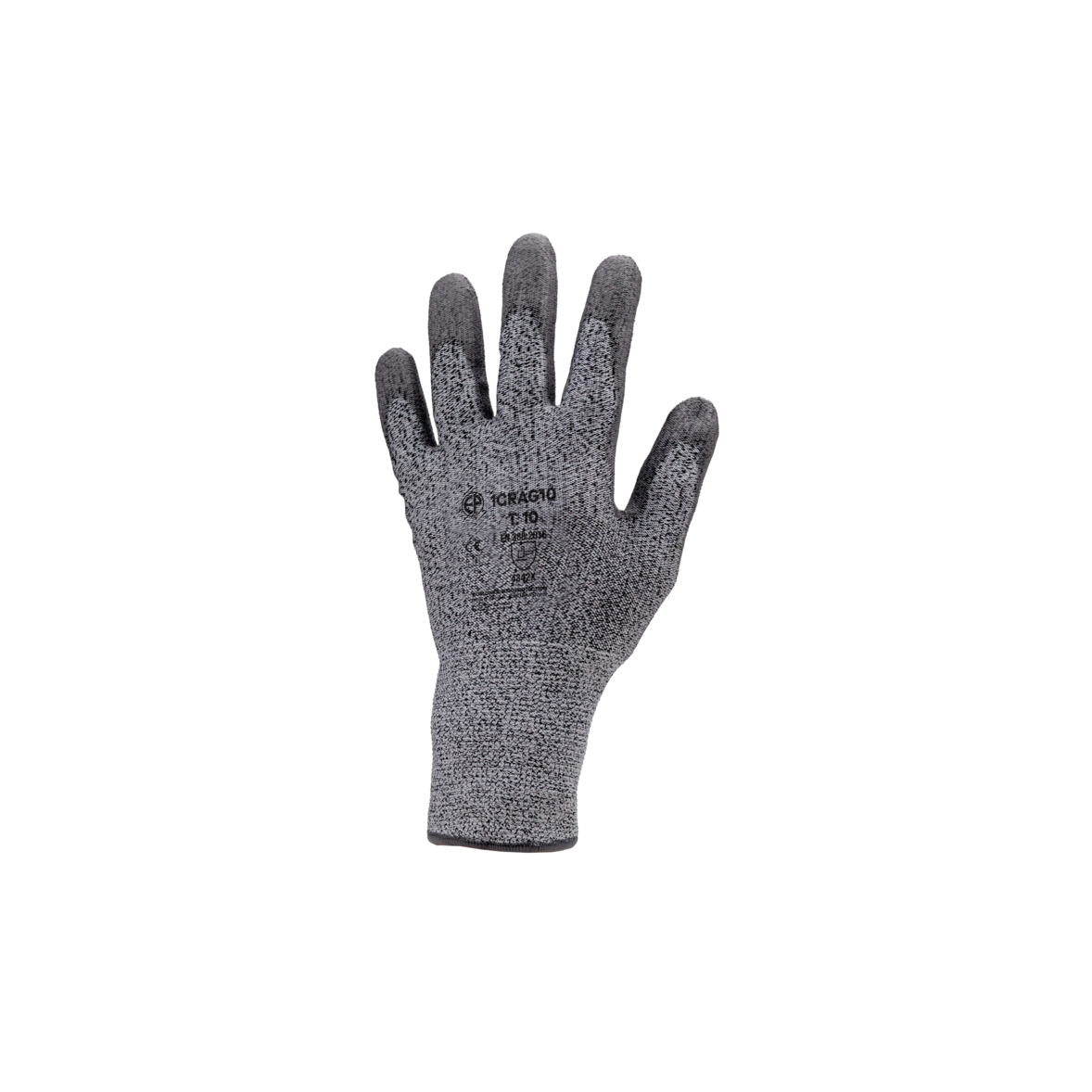 Gray gauge 13 cut C gloves with gray PU coating - COVERGUARD