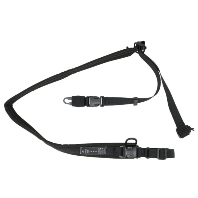 Reinforced Clash rifle sling black - Frog Pro