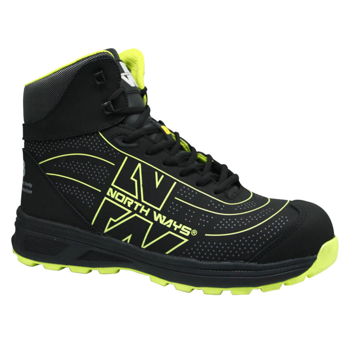Strike S3 High-Top Safety Shoes - Nine Worths by North Ways