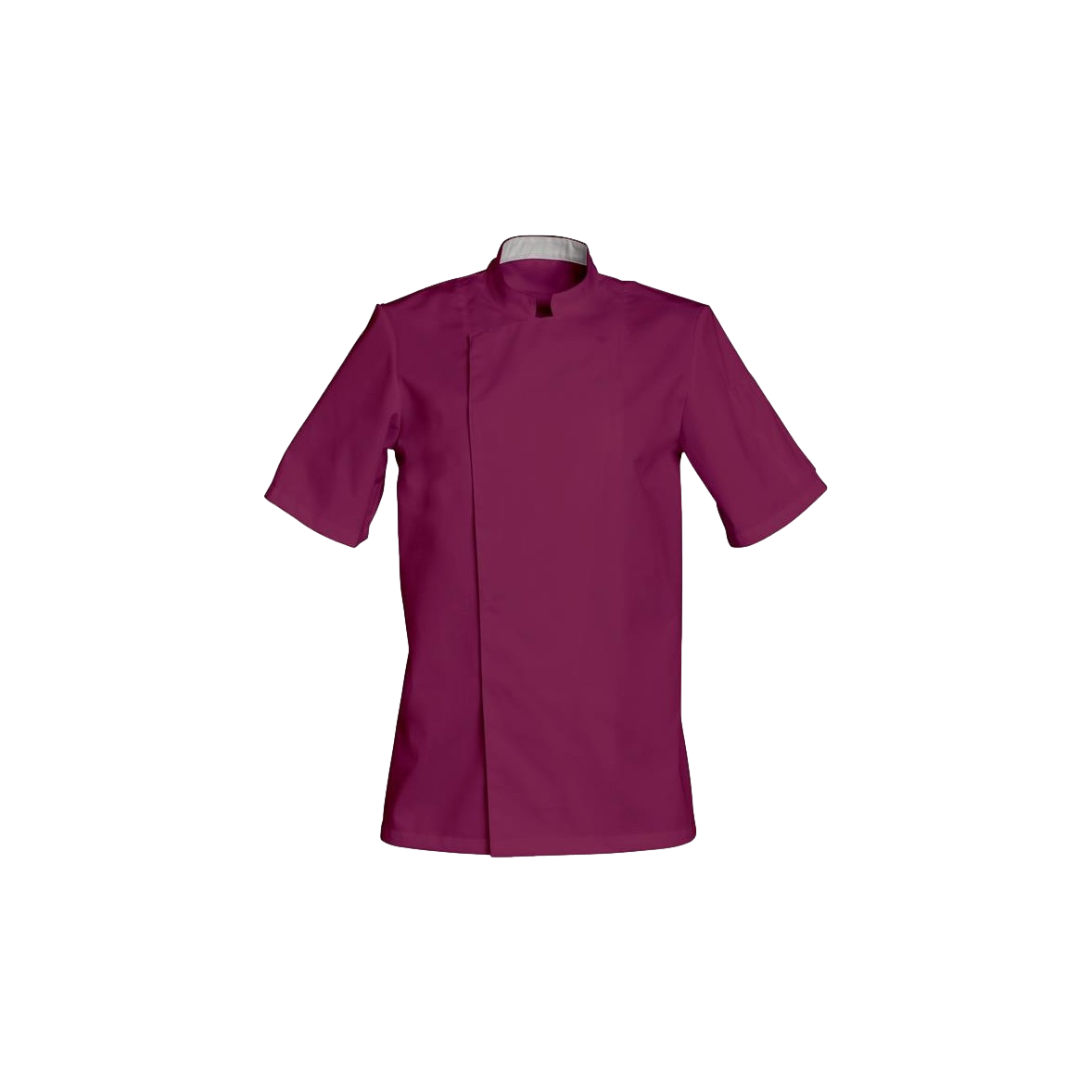 Short Sleeve Chef Jacket Cookie Plum - SNV