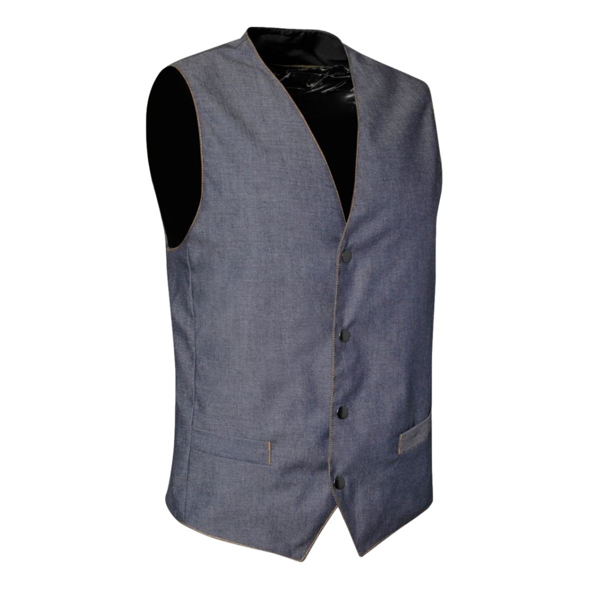 Colete de serviço sem mangas Felix Denim - SNV