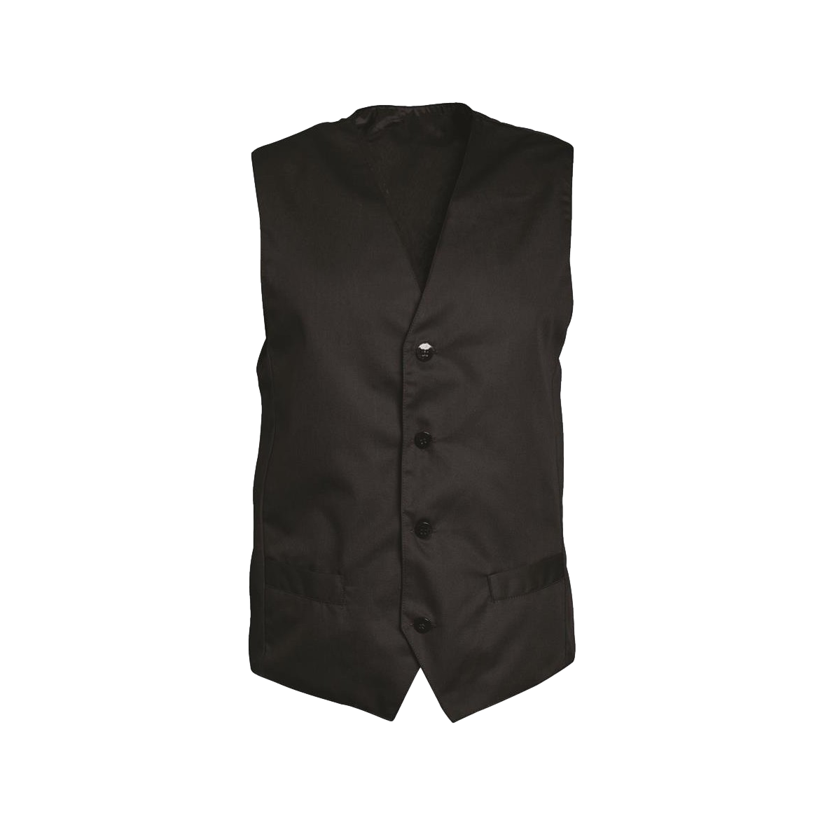 Colete de serviço sem mangas Felix Preto - SNV