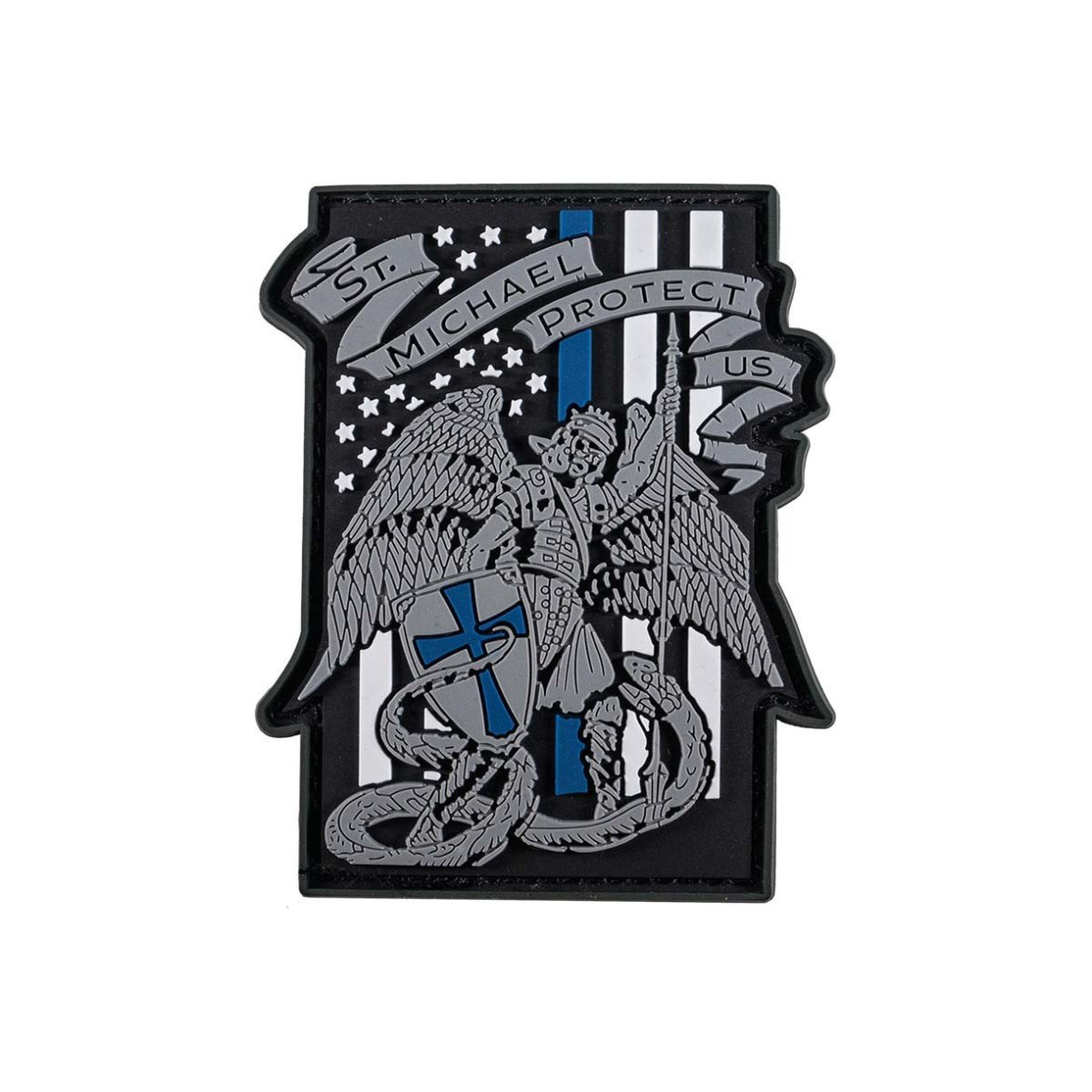 Patch in PVC Protector blu con velcro - 5.11 Tactical