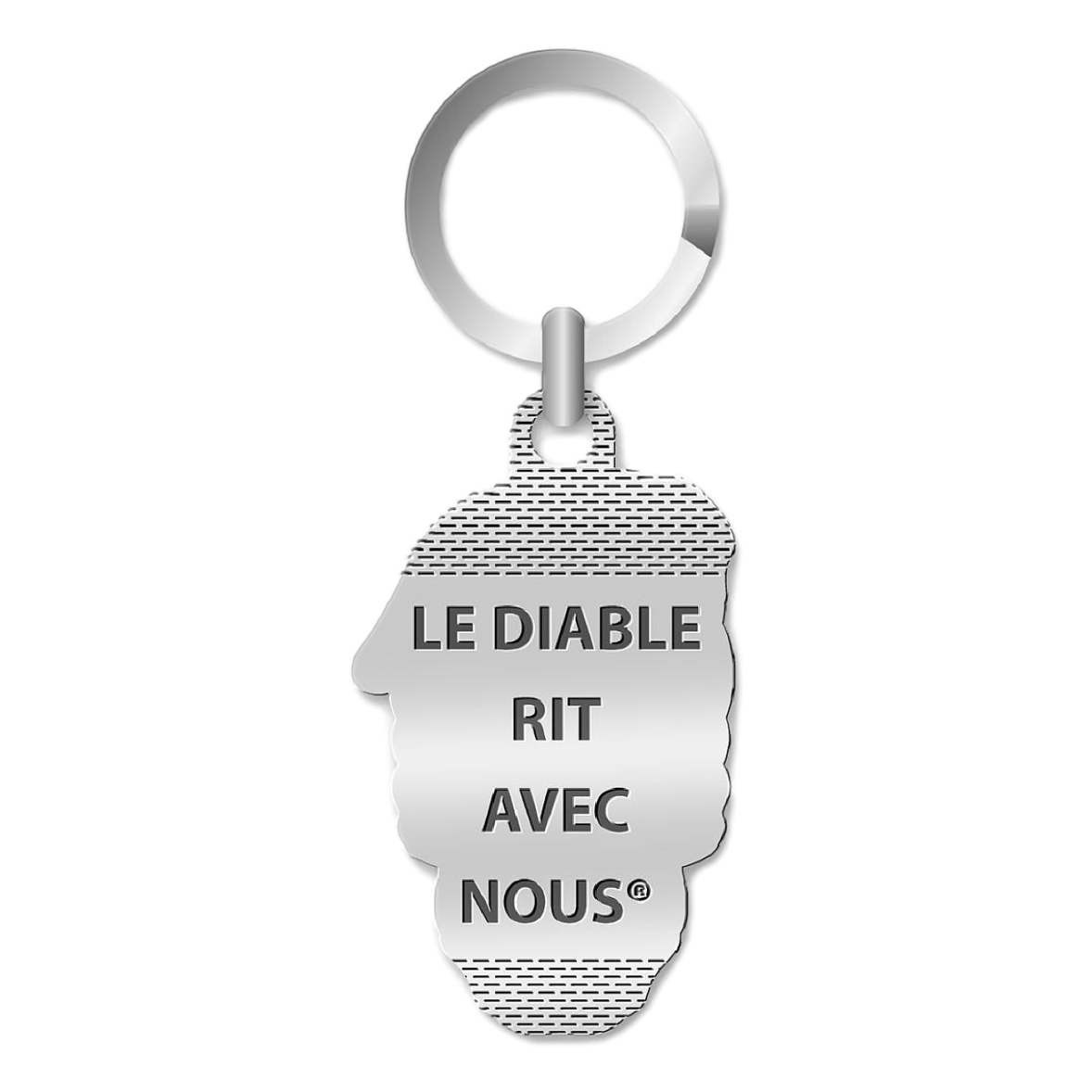 The Devil Laughs With Us TDM Keyring - Summit Outdoor Lifestyle