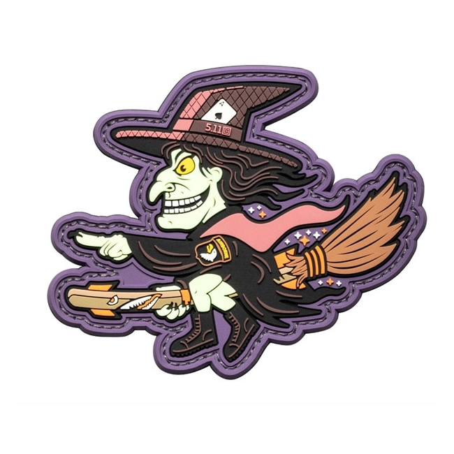 Limited Edition PVC Patch Witch - 5.11 Tactical - Vetsecurite.com