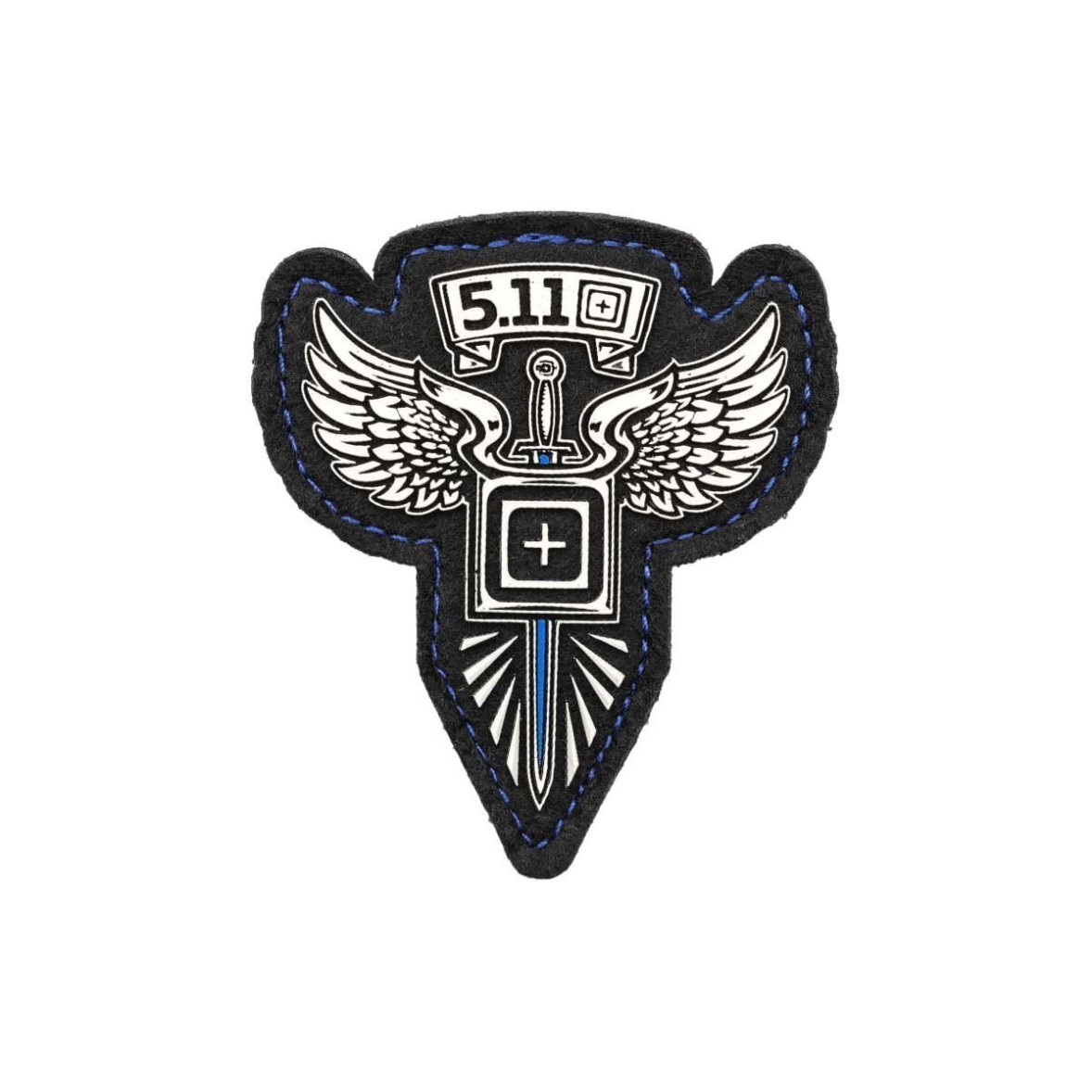 Patch en PVC Angels Blade bleu - 5.11 Tactical
