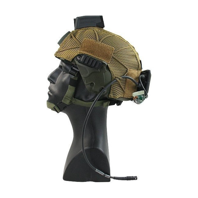 Couvre casque MSA Félin coloris tan - Arktis