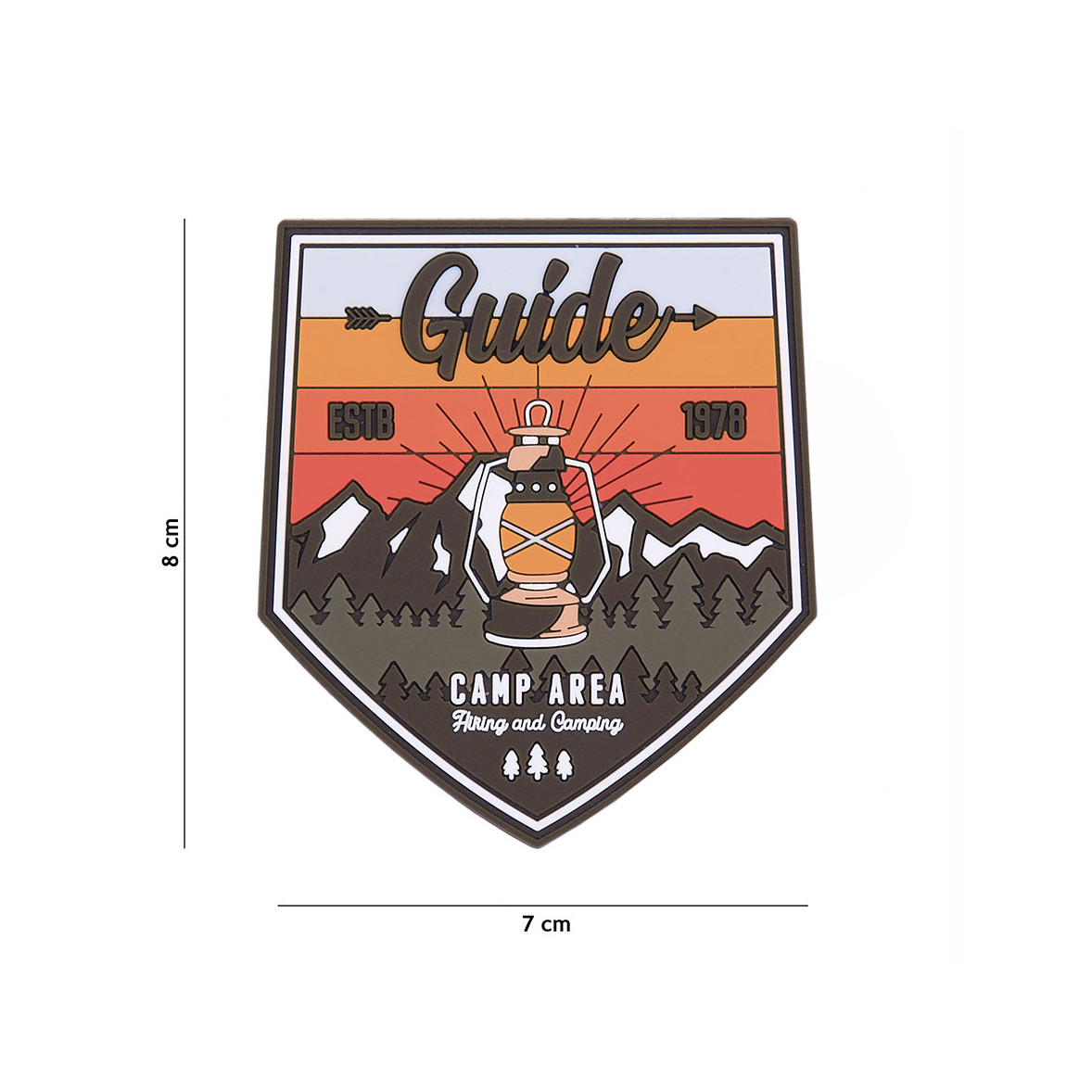 Patch 3D PVC Guide marque 101 Inc - vetsecurite.com