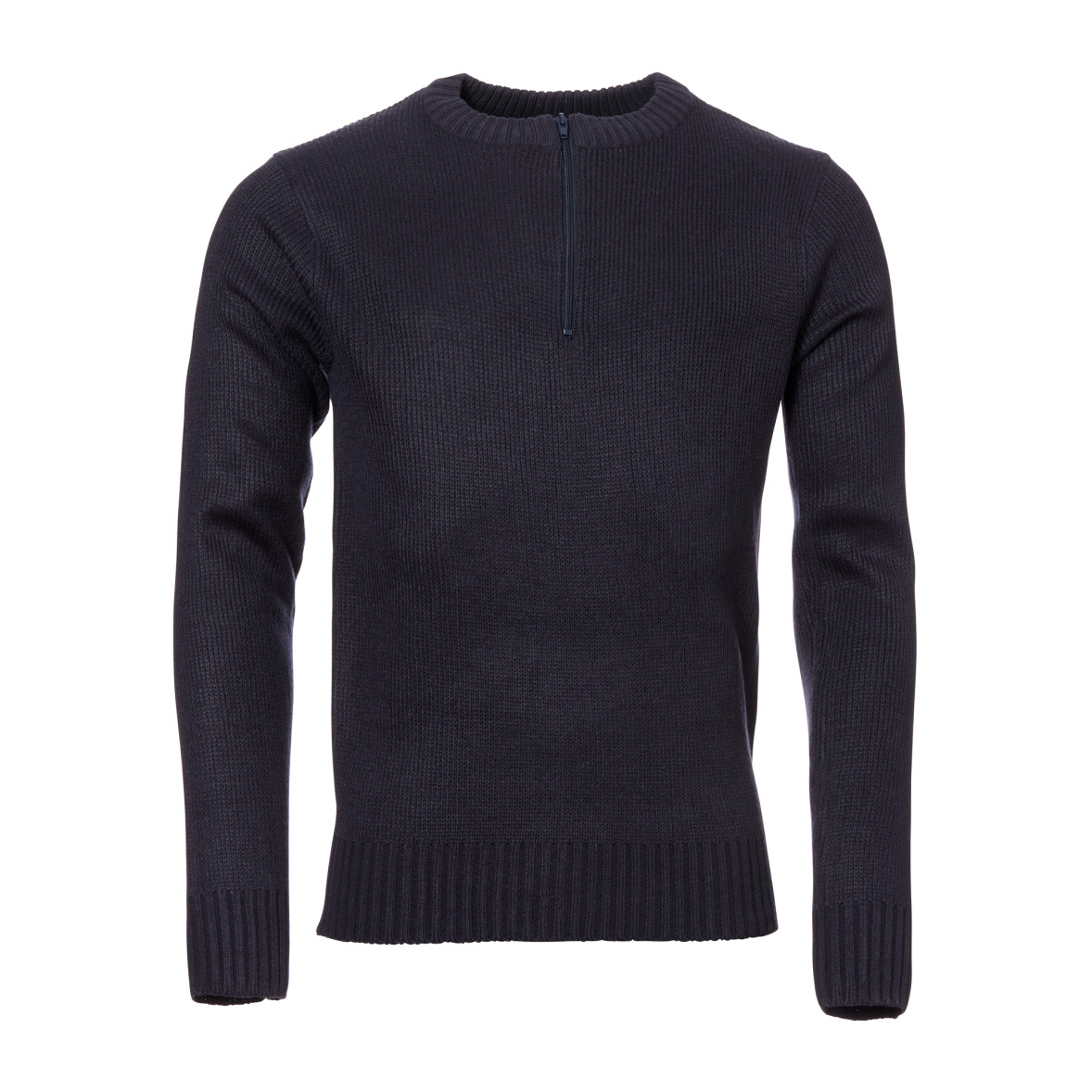 Pull armée pour homme à col rond marine - Brandit