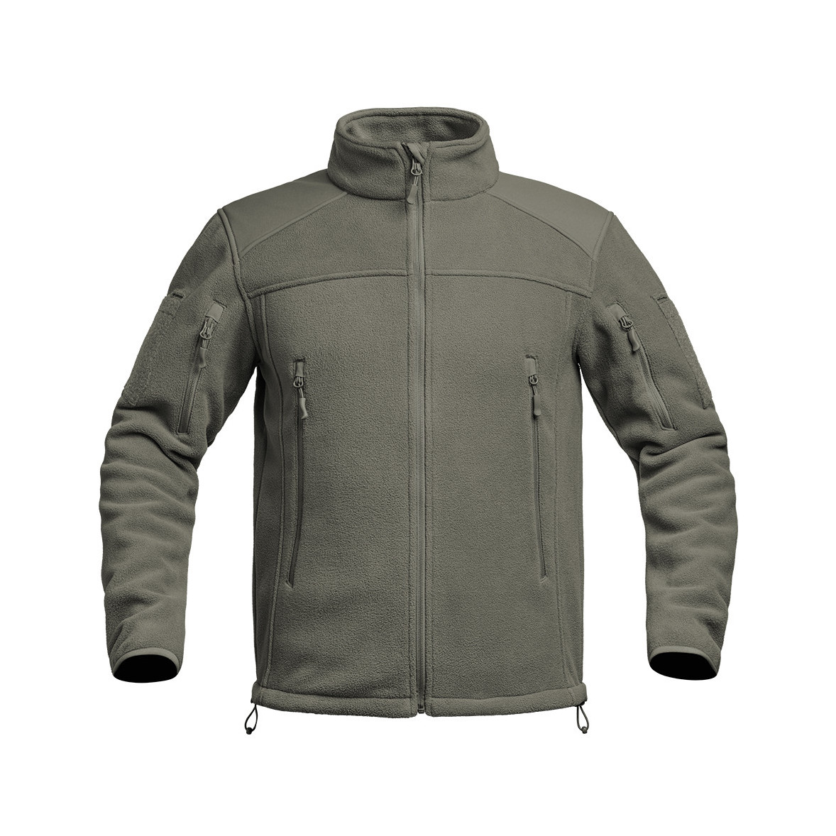Olive Green Fighter Fleece Jacket - A10 Equipment