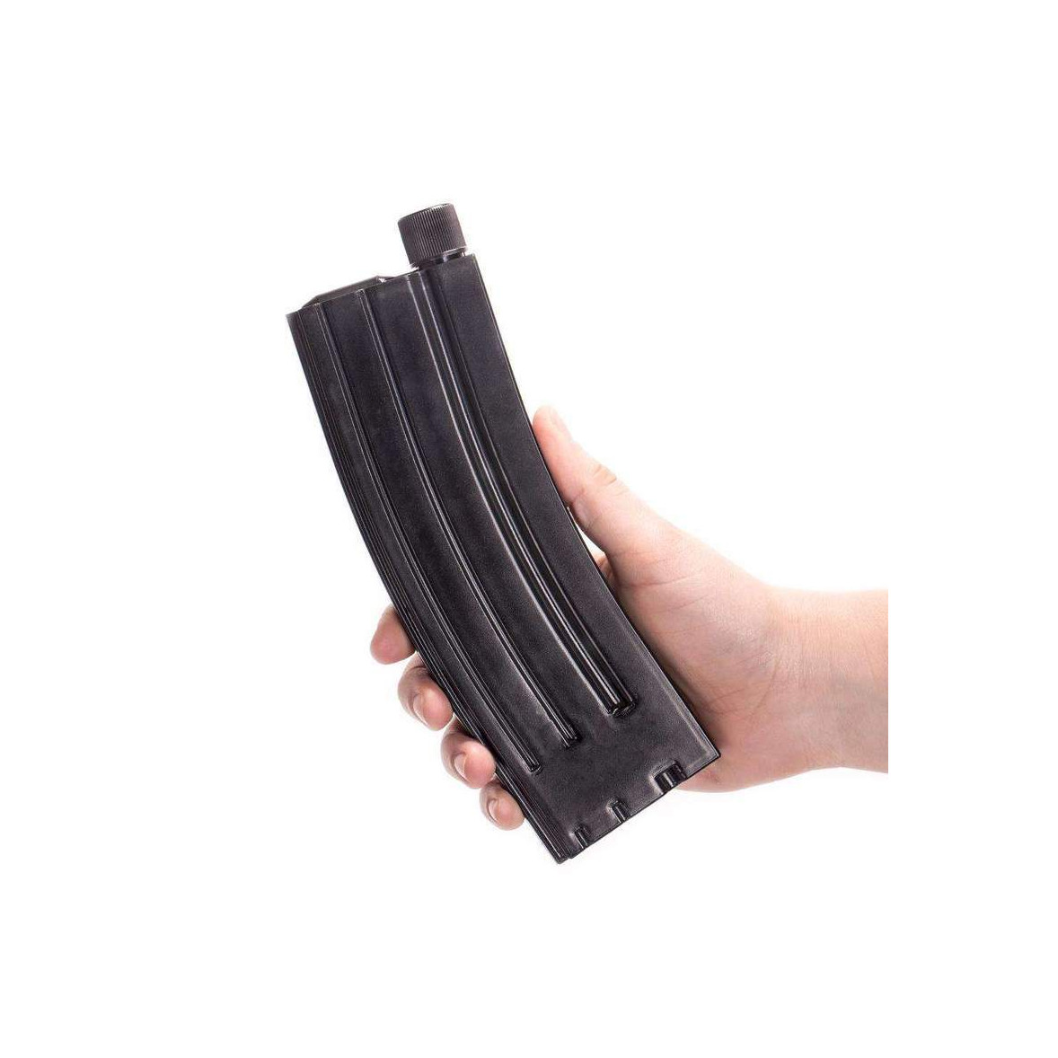 207 ml Black AR15 Magazine Flask - LuckyShot