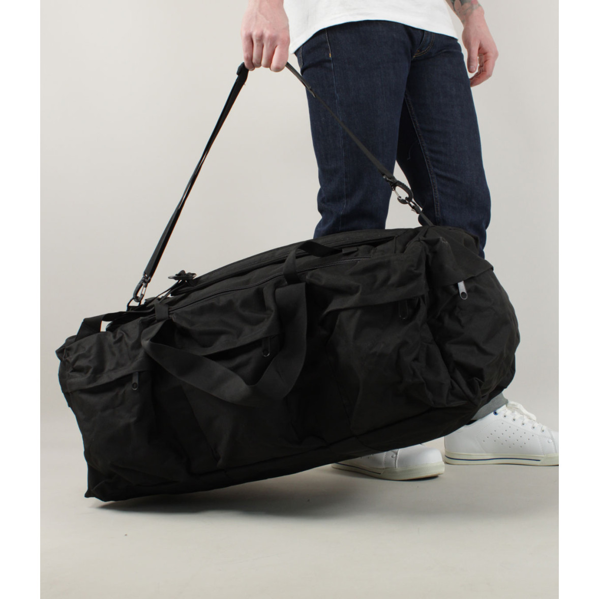 Saco Comando NATO 100L preto da marca Patrol